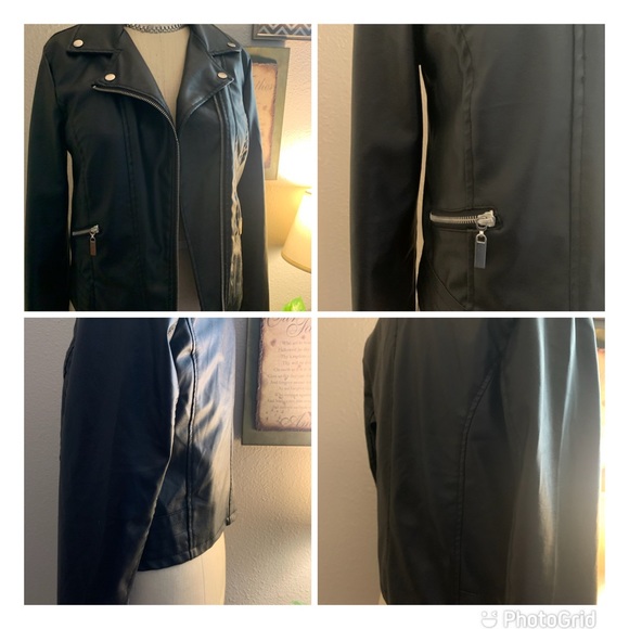 Outer Edge | Jackets & Coats | Faux Leather Jacket | Poshmark